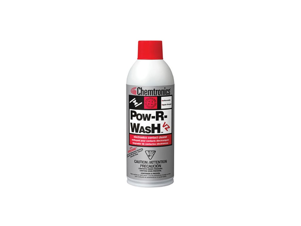 Chemtronics ES6300 - Pow-R-Wash VZ Contact Cleaner, 12 oz Aerosol Can ...