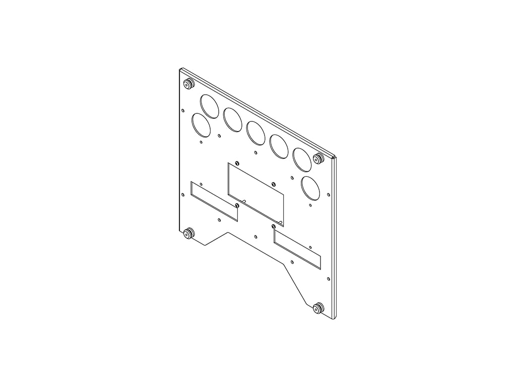 Chief PSB2301 P-Series Custom Interface Bracket - Black | Touchboards