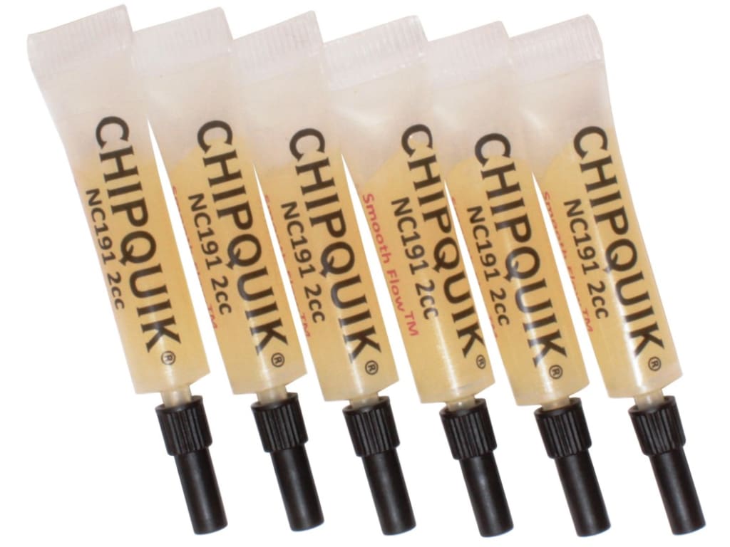 Chip Quik NC191-2CC6 - Smooth Flow Tack Flux No-Clean in 6-2cc Squeeze ...