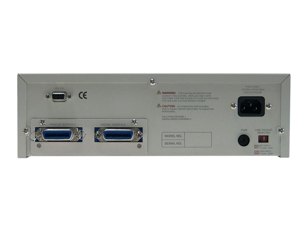 Chroma 11200-CHK - Capacitor Leakage Current / IR Meter (650V) with ...