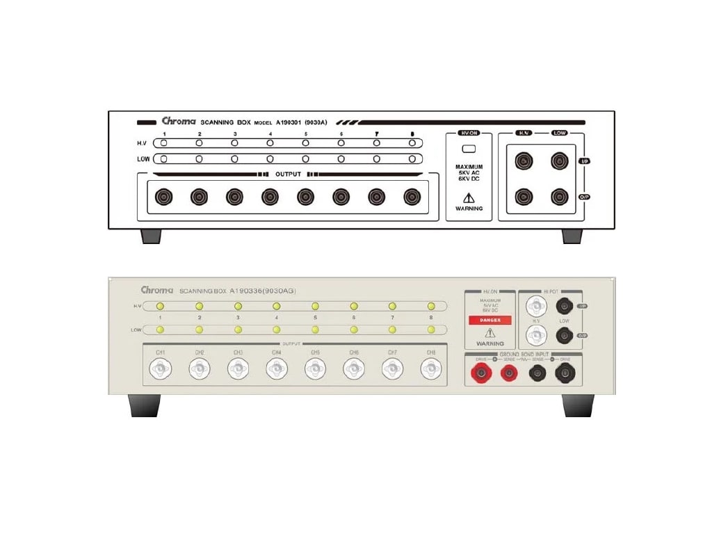 Chroma A190301 - 8HV Scanning Box | TEquipment
