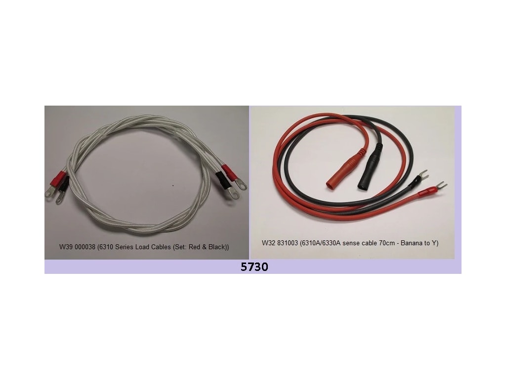 Chroma 5730 - Cable Kit, 6310A Load, 60A pair (30in) Inc. Sense Cables ...