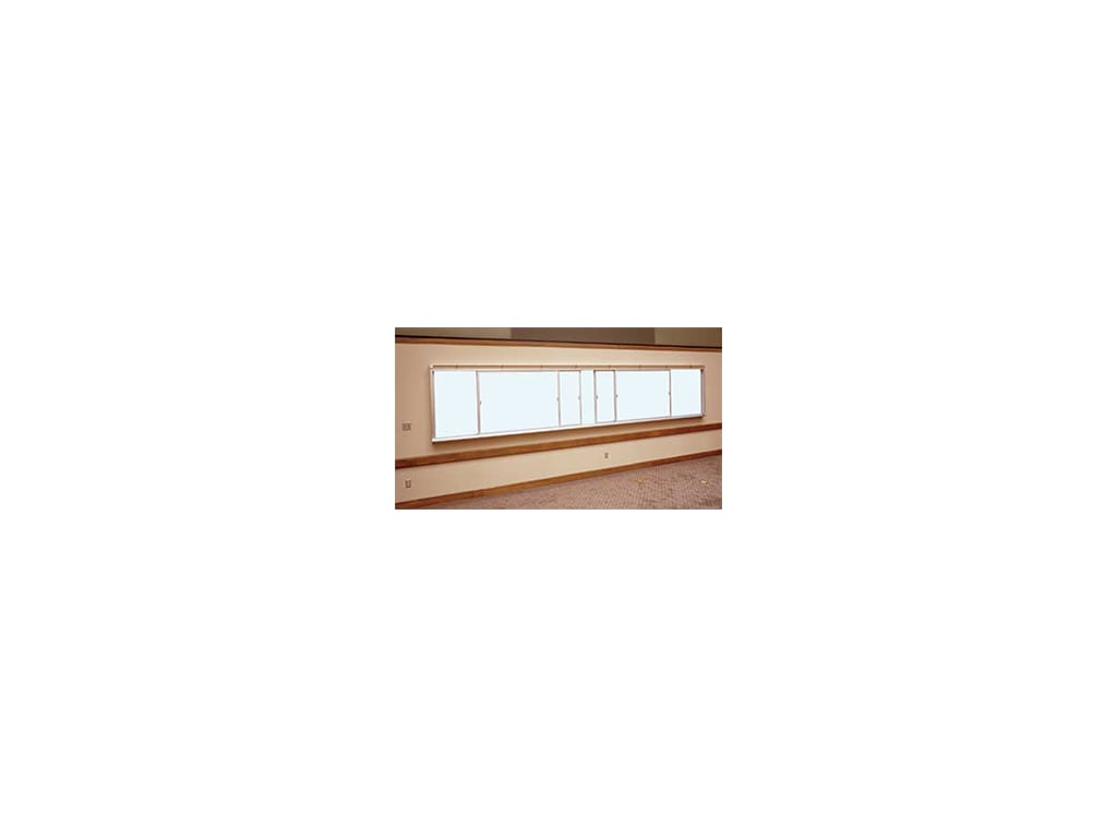 Claridge HS414-3 Horizontal Sliding Unit with 3 Sliding Panels - 4' x ...