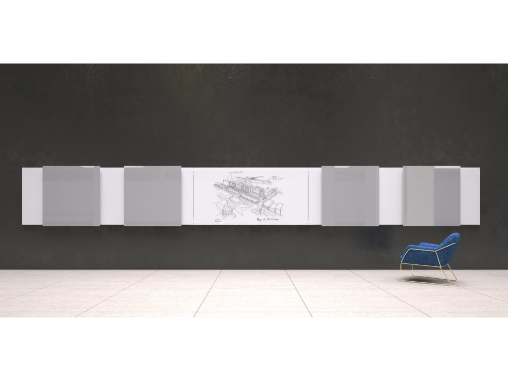 Clarus Glide - Glass Board System w/ Sliding Panels | Touchboards