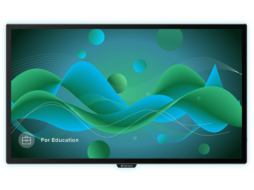 Clear Touch CTI-7065XT-UH20 - 65" Interactive Screen, PCAP Technology, Ultra HD | Touchboards