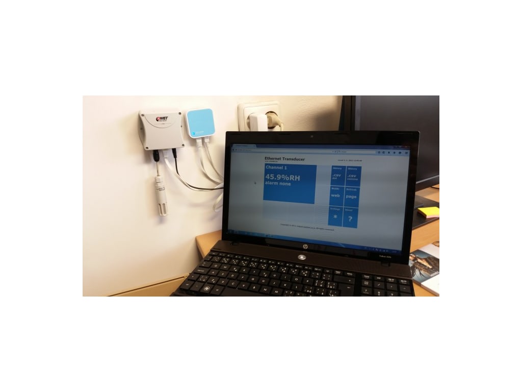 Comet P8610 - Web Sensor w/PoE, Remote Thermometer | TEquipment