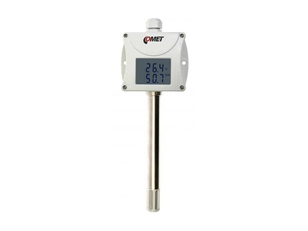 Comet T3113 - Temperature and Humidity Duct Probe, with 4-20mA Output ...