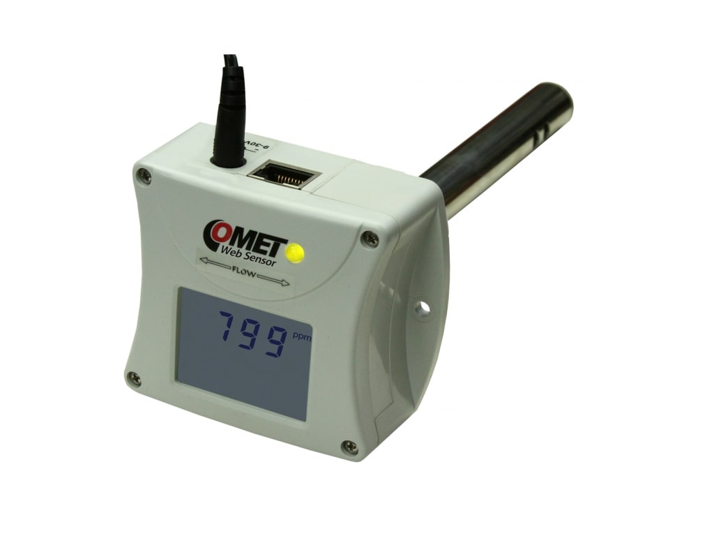 Comet T5545 - WebSensor, Remote CO2 Concentration with Ethernet ...