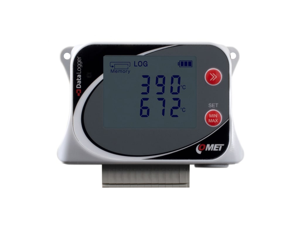 Comet U0246 - Temperature Datalogger for 3x Thermocouples, 1x External ...