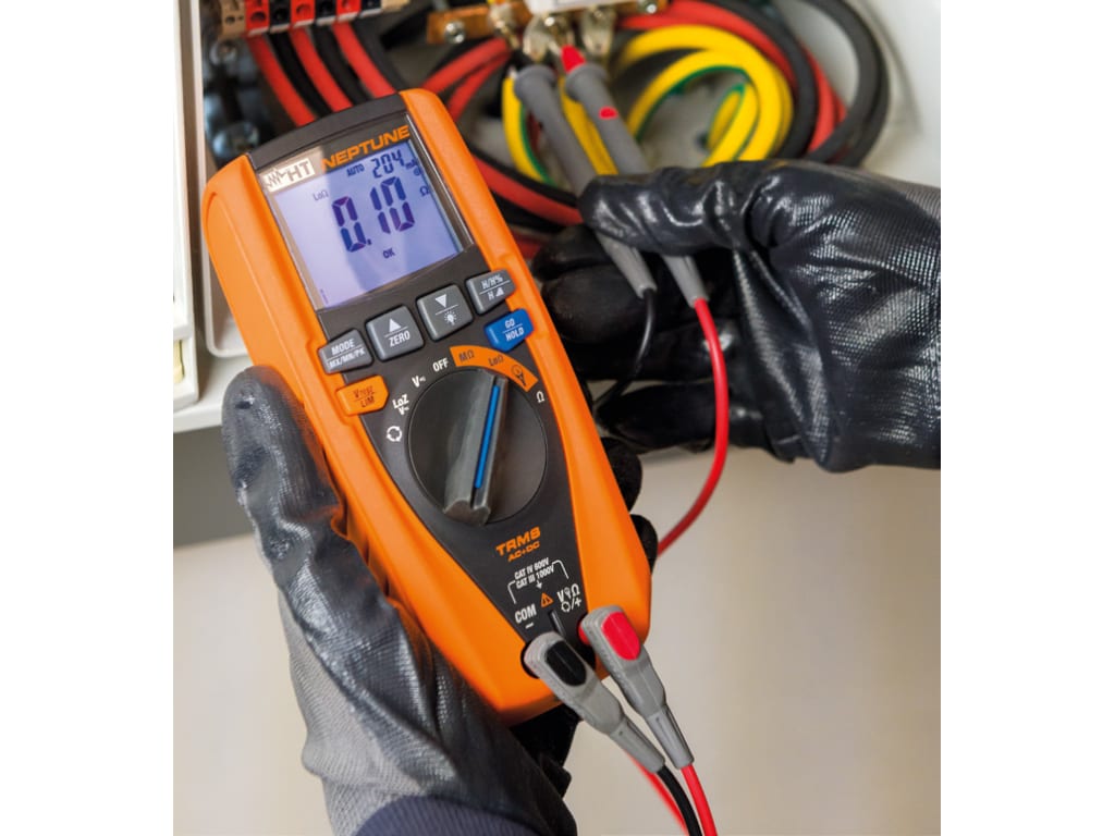 HT Instruments NEPTUNE - Professional DMM with Riso and Continuity Test ...