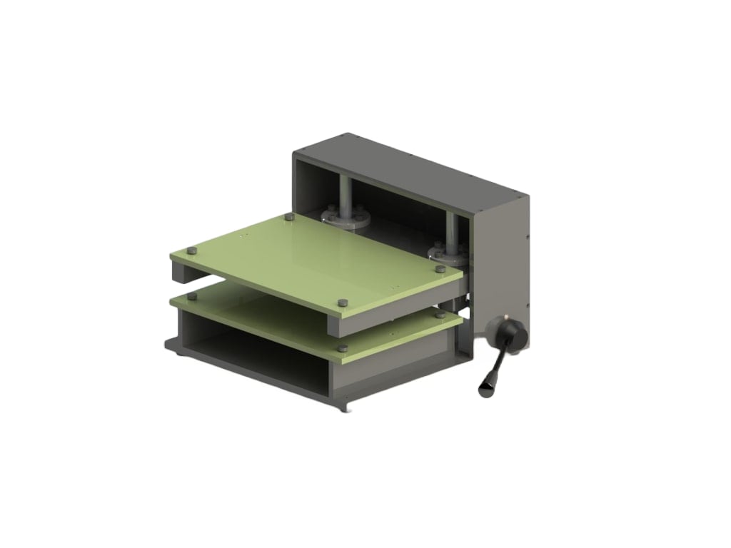 Cortek 1012M - Reusable Mechanical Press, Test Area 10" x 12" | TEquipment