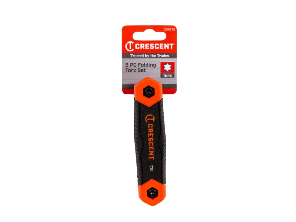 Crescent CHKFT8 - Folding Dual Material Key Set, Torx, 8/Pcs | TEquipment
