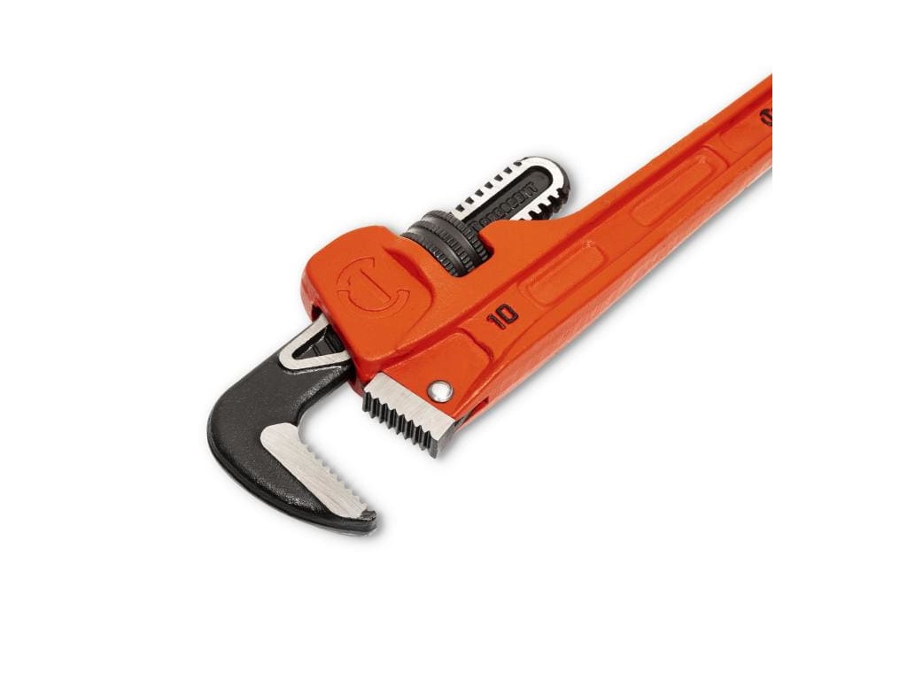 Crescent CIPW10S - Pipe Wrench, Slim Jaw, Cast Iron, Jaw Capacity 0 ...