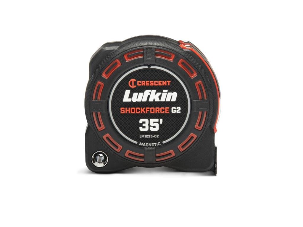 Crescent Lufkin LM1235-02 - Tape Measure, Shockforce, G2, Magnetic, 1-1/4" x 35' | TEquipment
