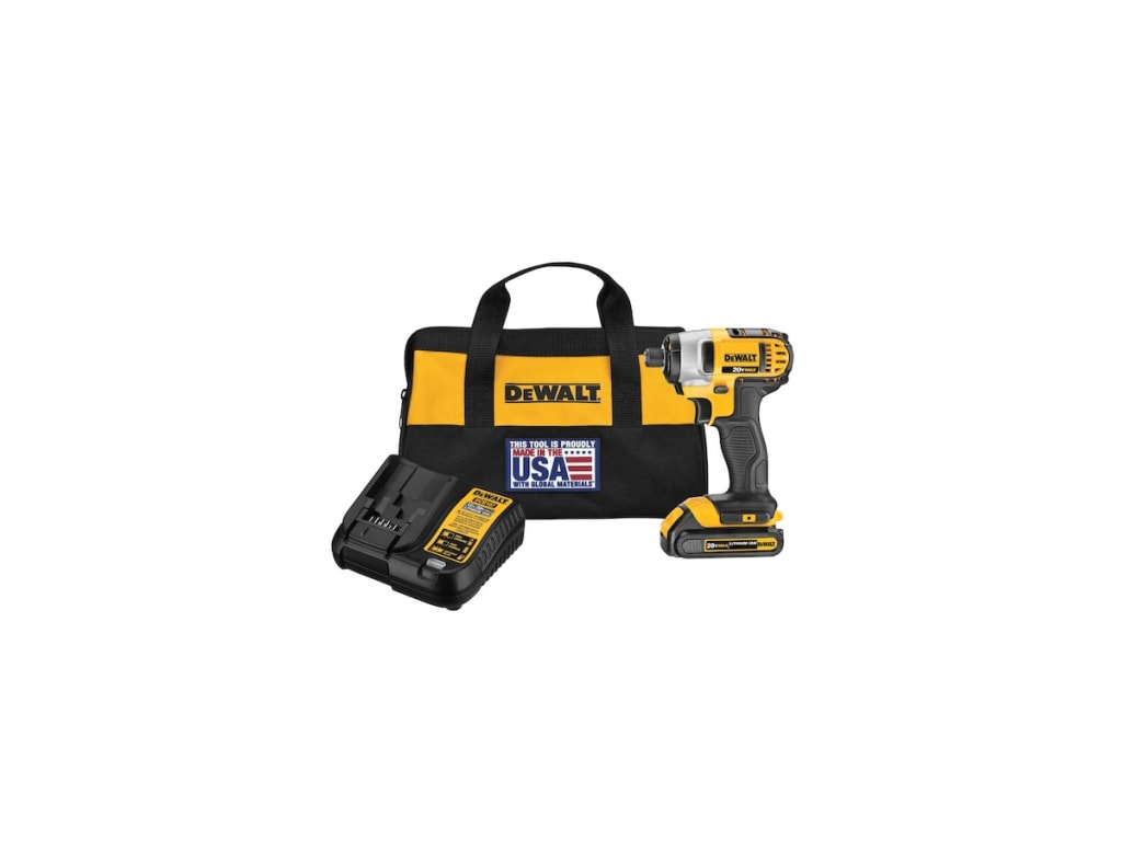 Dewalt DCF885C1 - Impact Driver Kit, 1/4" Drive, 20V Max Series ...