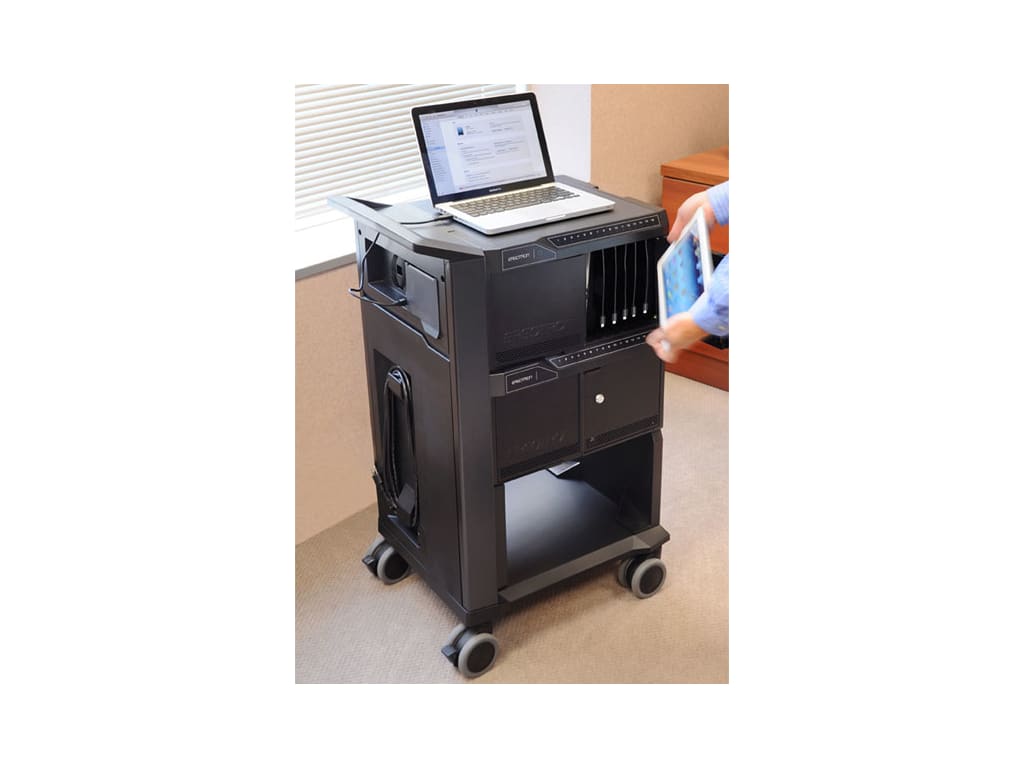 Ergotron DM32-1004-1 Tablet Management Cart (32 Devices Capacity) with ...