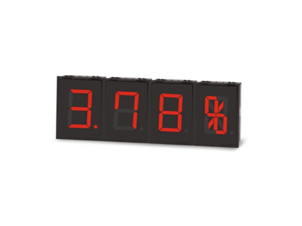 Autonics DS60-RT Display, W33.6 X H60mm LED, Red, 7-Segment, RS485 ...