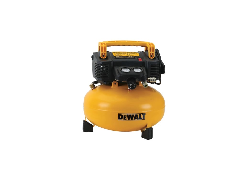 Dewalt DWFP55126 - Air Compressor, Pancake, Heavy Duty, High-Flow ...