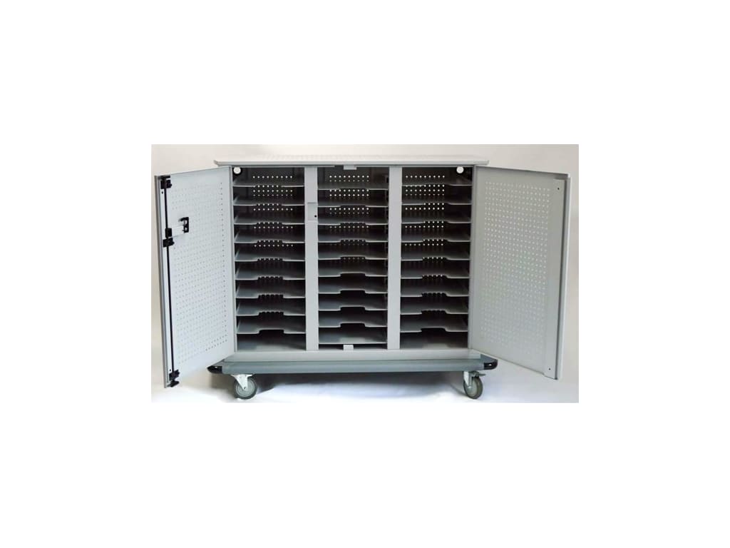 Datamation DS-SHC-30 SafeHarbor Security Cart for up to 30 Notebook PCs ...