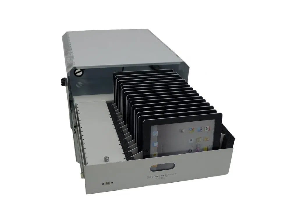 Datamation MDM-SC-16U-TAB - Sync/Charge Locking Cabinet Enclosure for ...
