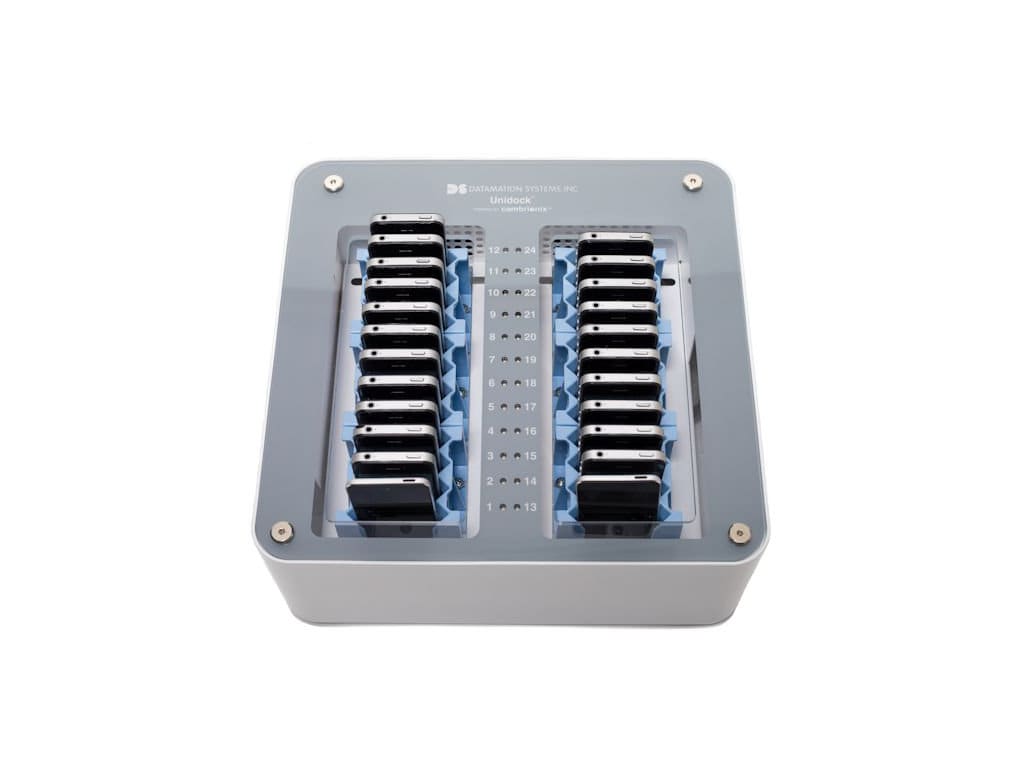 Datamation UniDock-24-USB-C - SmartPhone Docking Station w/ USB-C ...