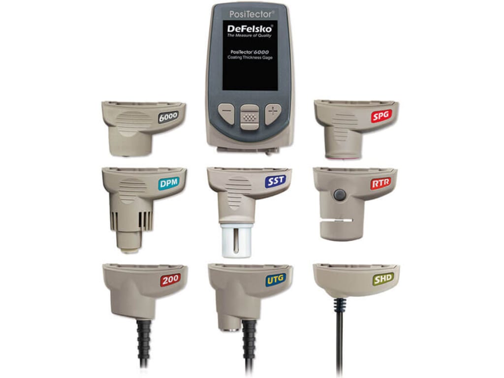 DeFelsko PosiTector KITFS3-E - 6000 Advanced Body FS3 Ferrous Straight ...