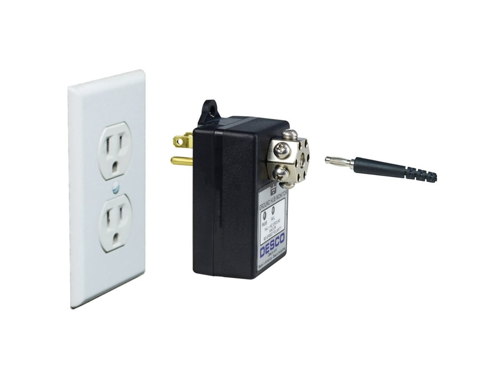 DESCO 19219 - Ground Hub Monitor (120V, North American Plug) | TEquipment