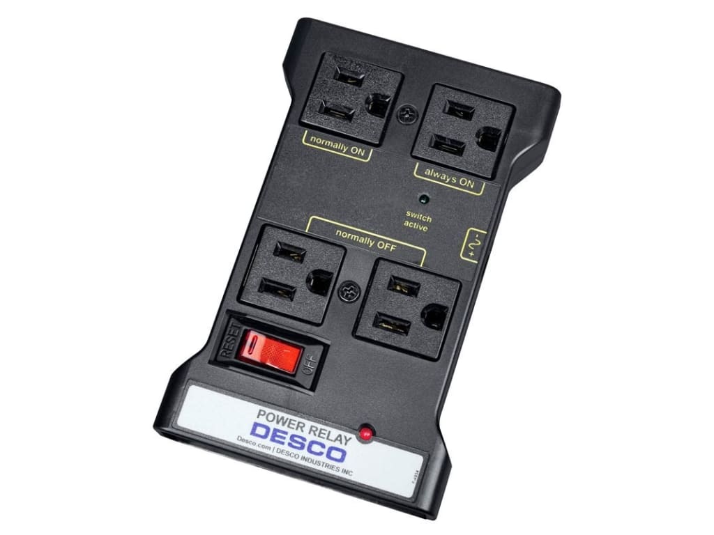 Desco 19333 - Power Relay with North American Plug | TEquipment