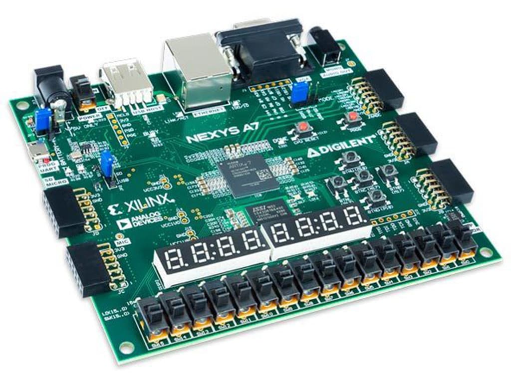 Digilent 410-292-1 - Nexys A7-50T FPGA Trainer Board | TEquipment Digilent 410-292-1 - Nexys A7-50T FPGA Trainer Board | TEquipment
