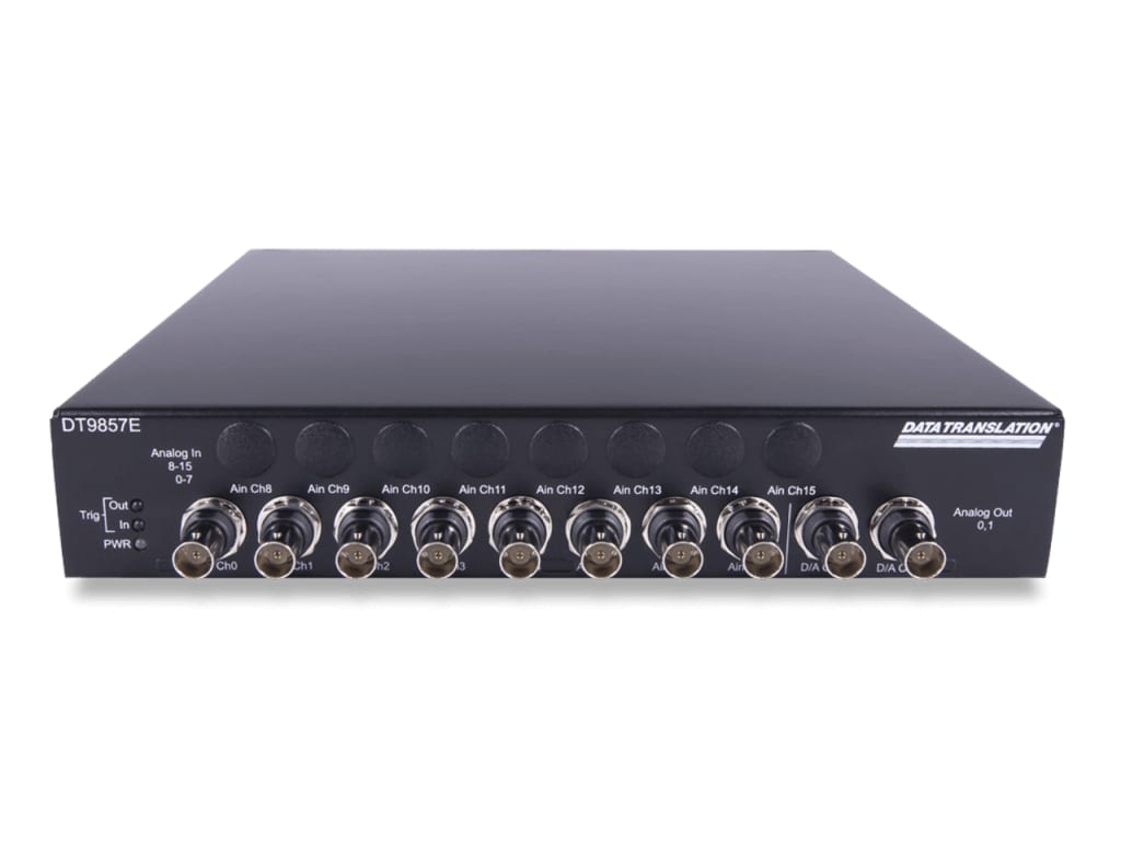 Digilent MCC DT9857E-8-xAO - High-Channel Dynamic Signal Analyzer (8 ch ...