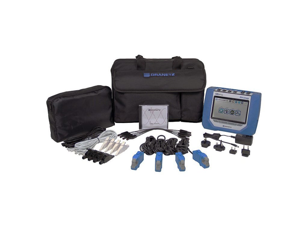 Dranetz HDPQ-X4A10PKG Xplorer Power Analyzer Kit, 10A, 400 Hz | TEquipment