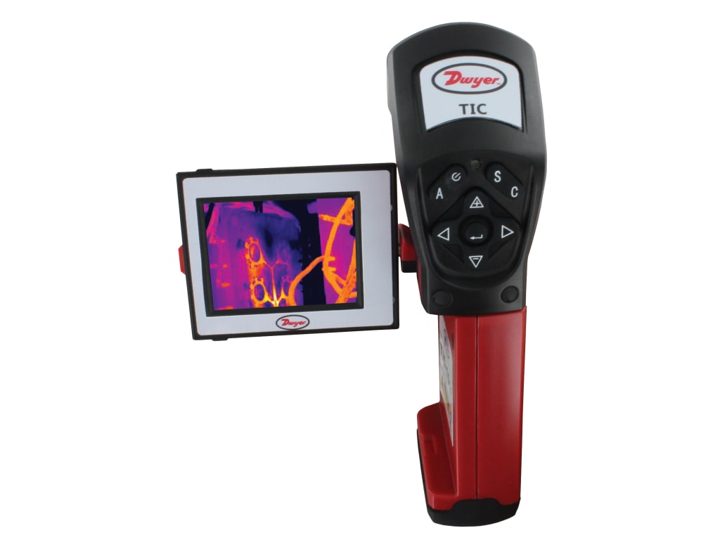 Dwyer TIC-20 Thermal Imaging Camera, 2.5" 160 x 120 resolution LCD ...