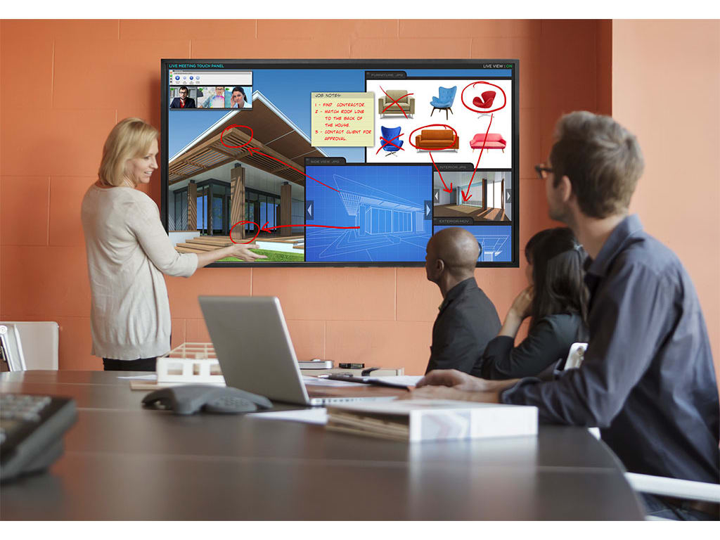 Planar EP5824K-T - 58" 4K Interactive Screen, 20 Touch Points | Touchboards