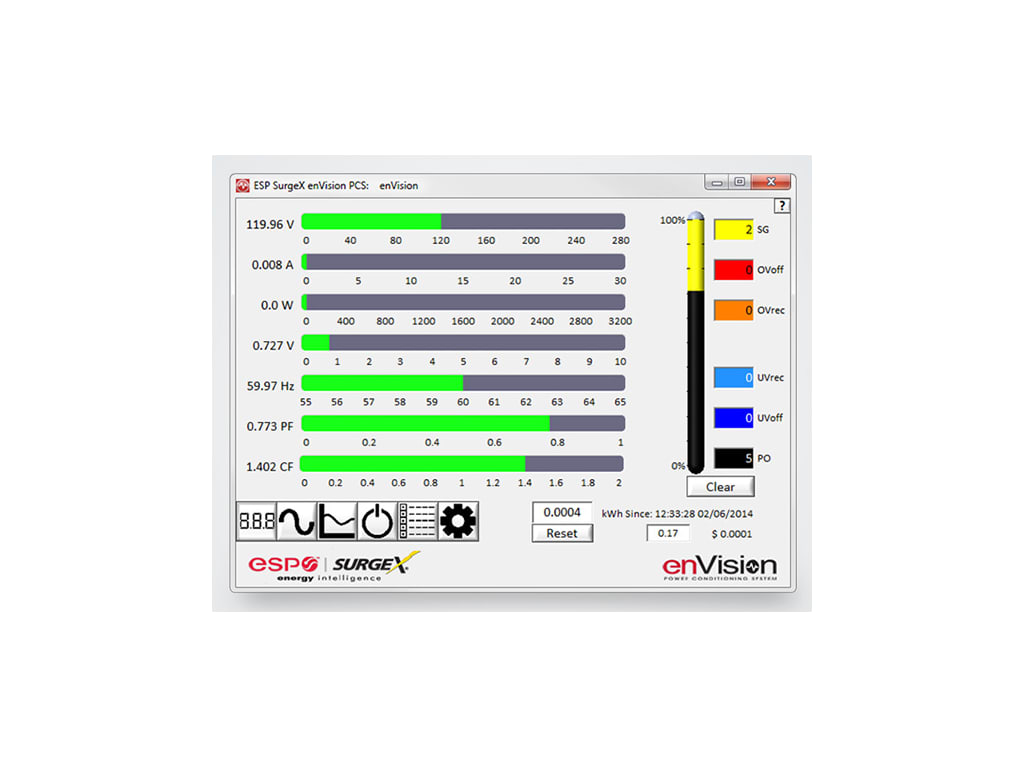 SurgeX SX-EV-12015 IC enVision Power Conditioning System | Touchboards