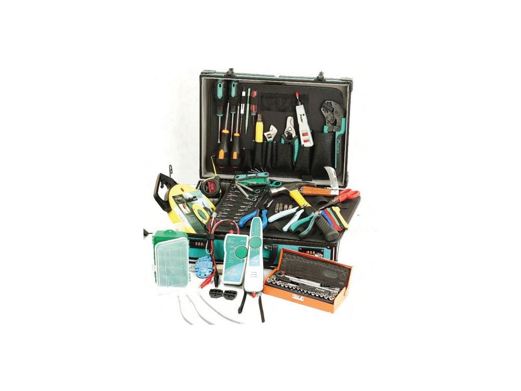 Eclipse Tools PK-1938M2 - Deluxe Telecom Installer’s Kit | TEquipment