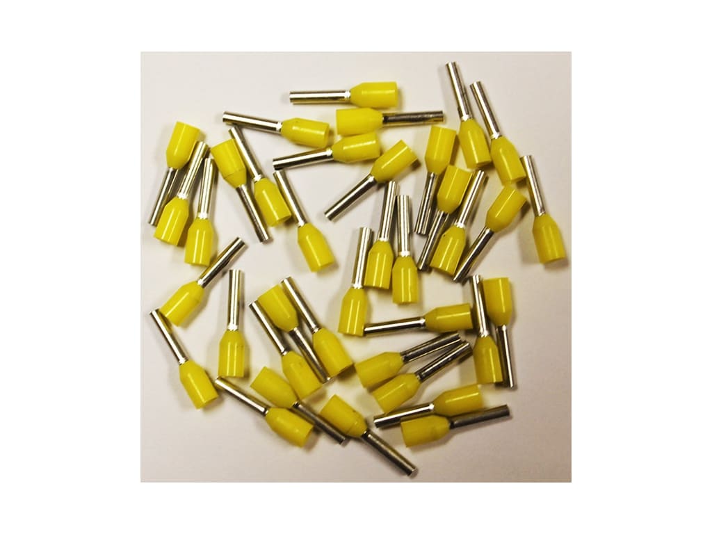 Eclipse Tools 701-014 - Wire Ferrule, Yellow, AWG 18, 8 mm Barrel, 500 ...