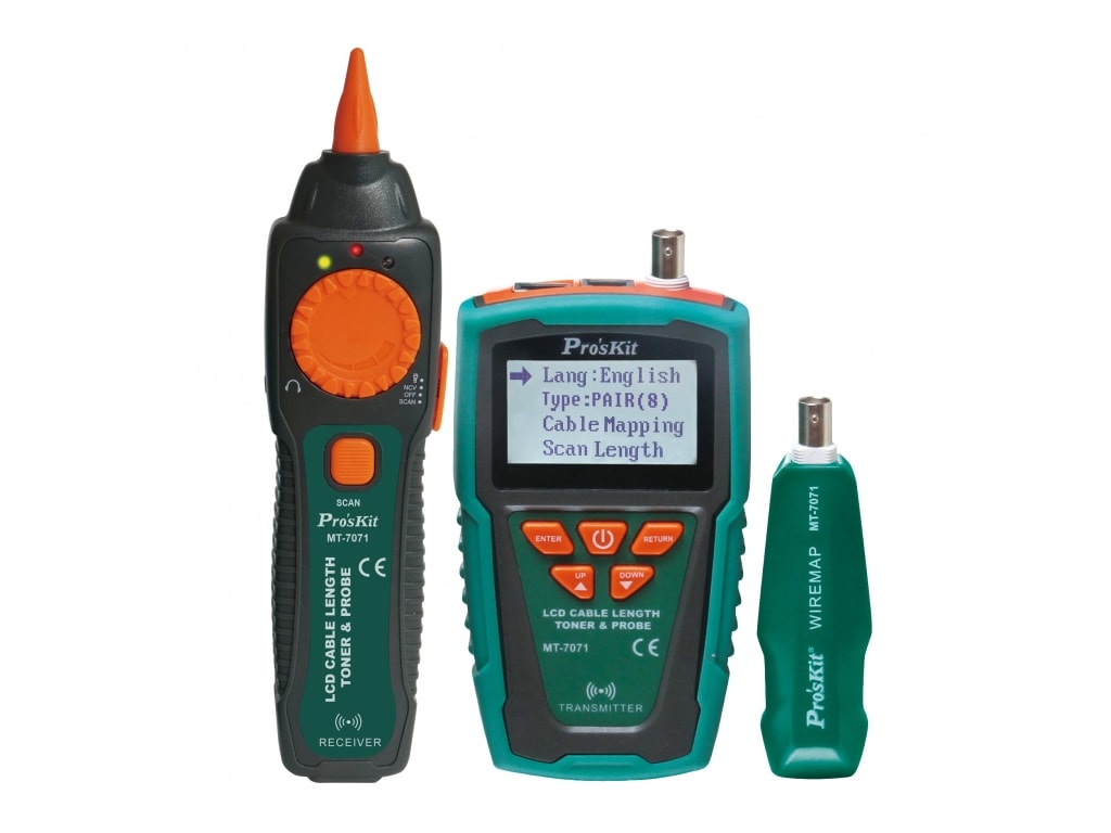 Eclipse Tools MT-7071 - LCD Cable Length Toner & Probe Kit | TEquipment