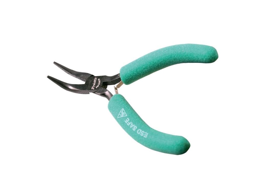 Eclipse Tools PM-055CN - ESD Safe Cushion Grip Bent Nosed Pliers ...