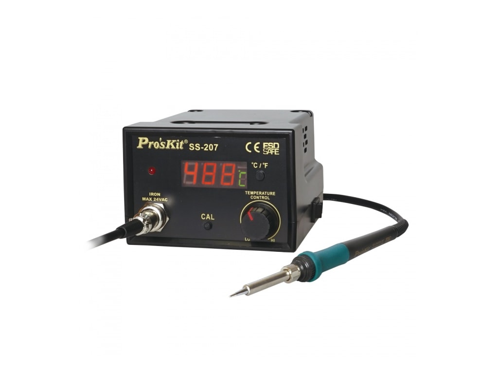 Eclipse Tools SS-207EU - Temperature Controlled Digital Soldering Station (AC 110V) | TEquipment