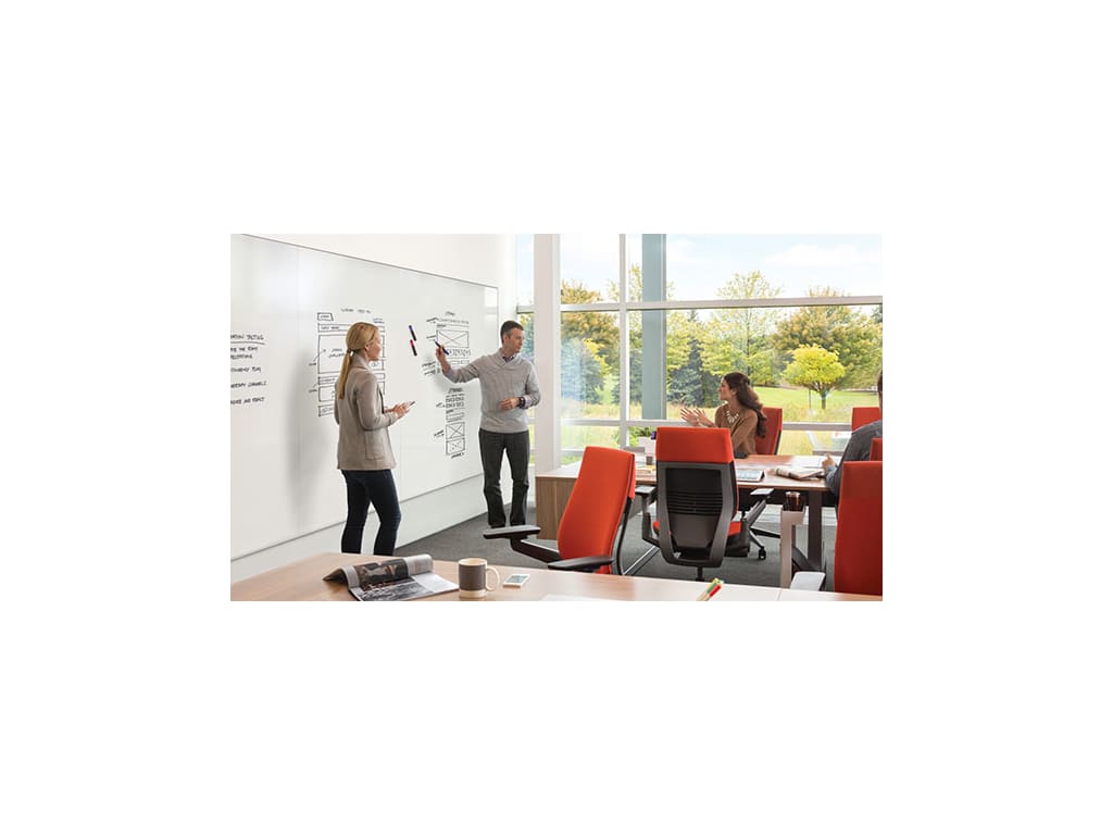 Steelcase Edge Trim DUO Premium Whiteboard | Touchboards