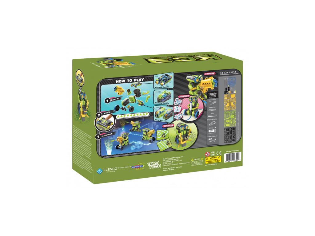 Elenco TTC-897 - KC3 Keypad Coding Robot | TEquipment