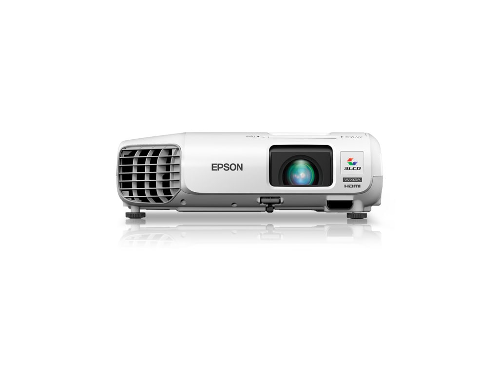 Epson PowerLite W17 - WXGA 3LCD Projector, 2800 Lumens 16:10 (White ...