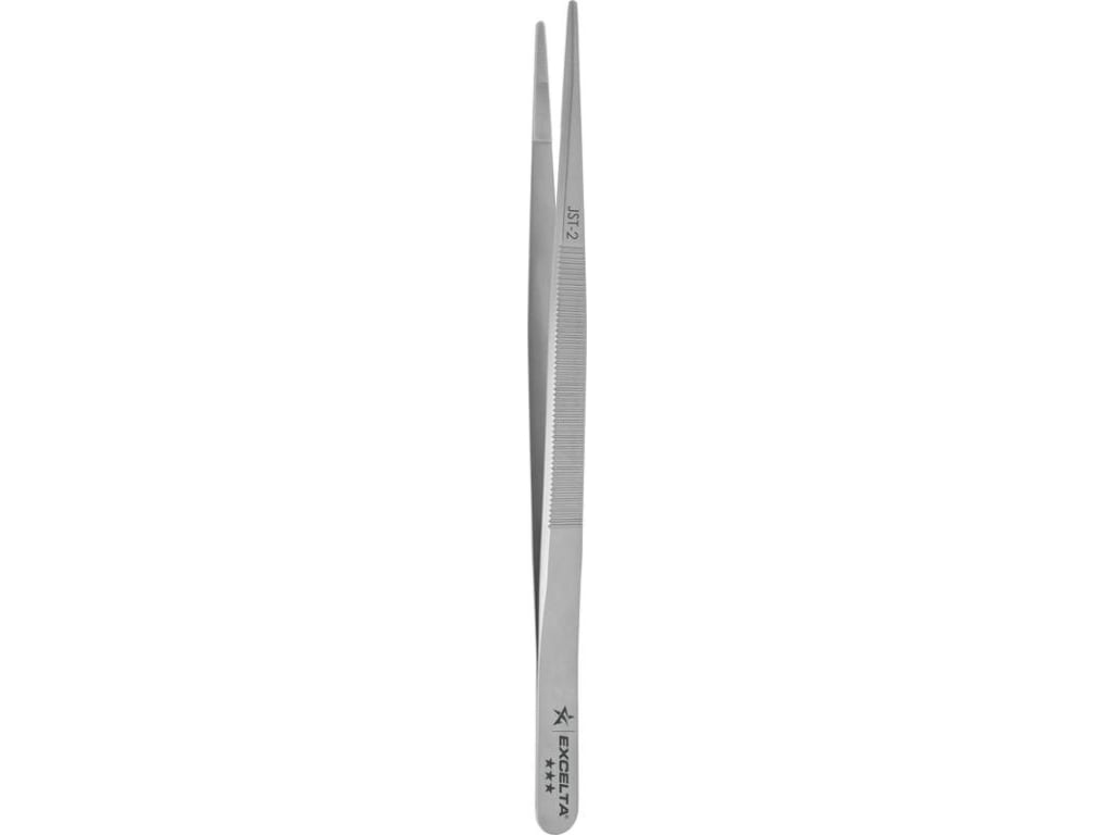Excelta JST-2 - Straight Large .071" Point Tweezer, 6.38", Stainless ...
