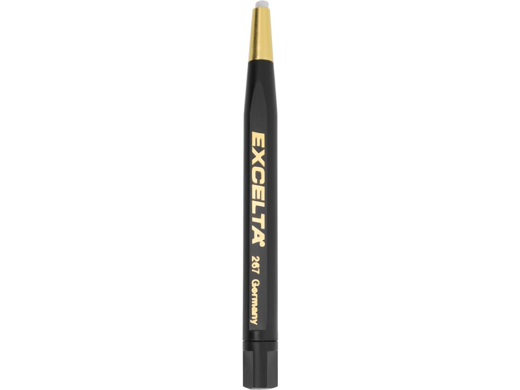 Excelta 267 Brushes, Scratch, 0.13" Dia, Plastic Handle, Fiberglass ...