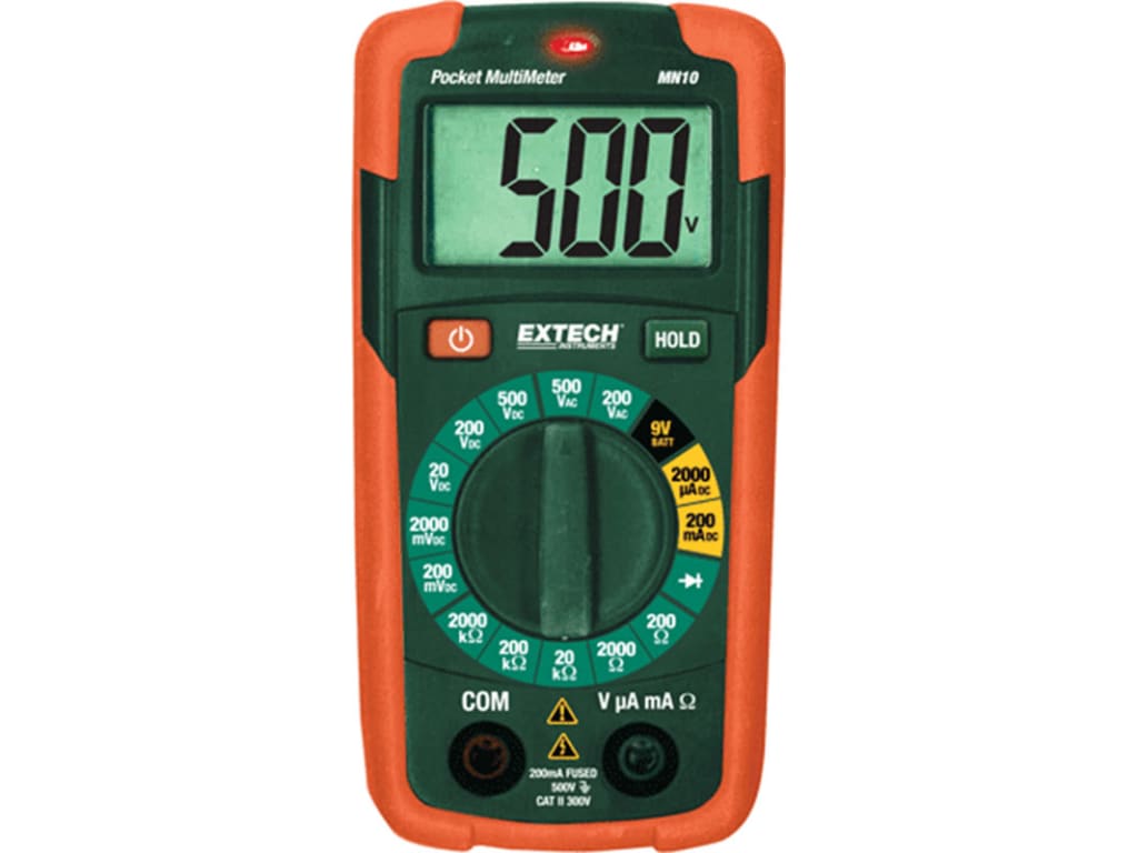Extech MN10 Pocket MultiMeter DMM with NCV | TEquipment