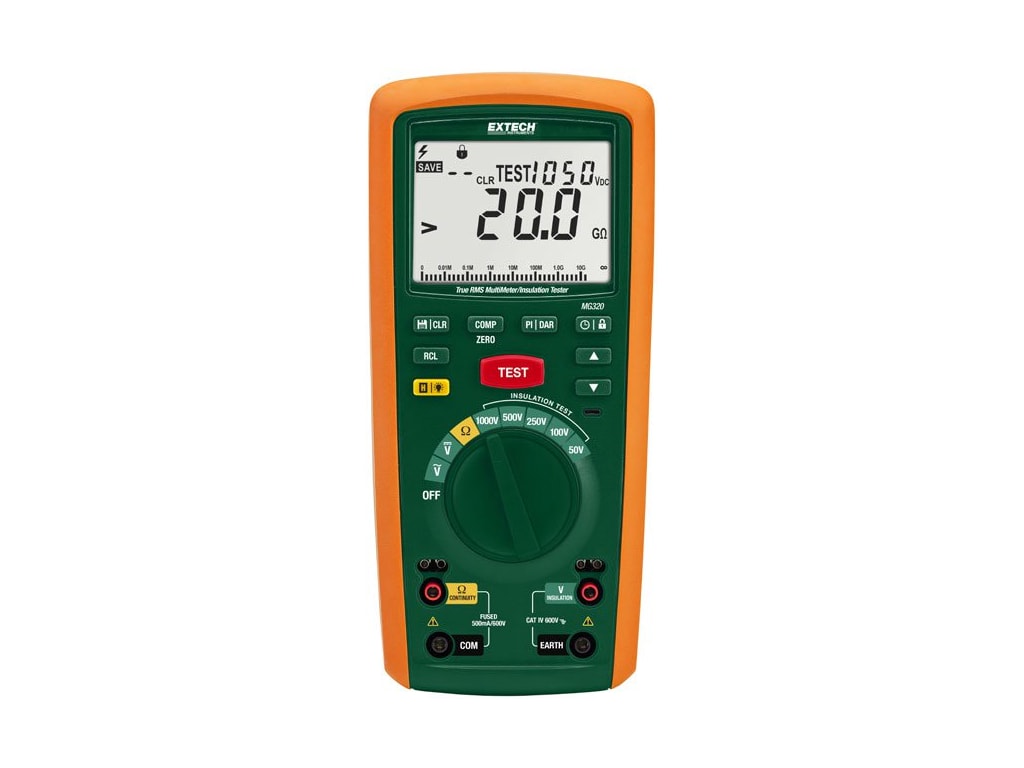 Extech MG320 - CAT IV Insulation Tester/True RMS Multimeter | TEquipment
