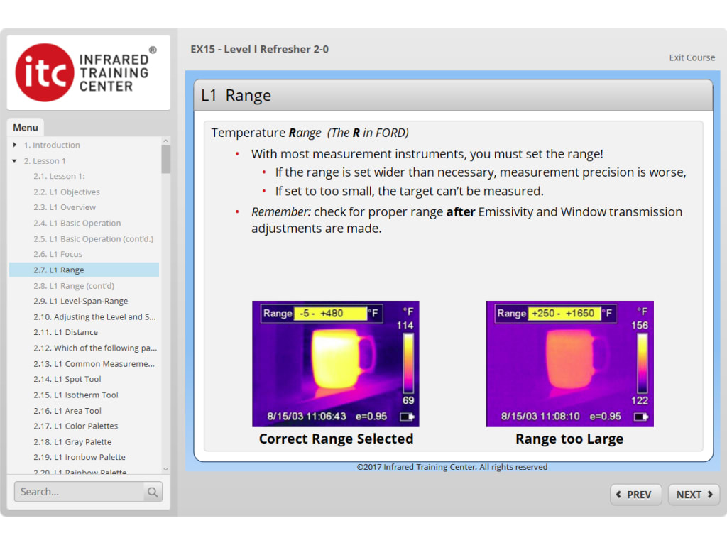FLIR ITC Level I Recert - sUAS Level I Online Recertification Exam | TEquipment