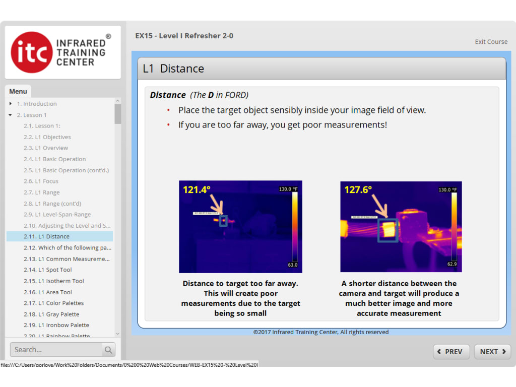 FLIR ITC Level I Recert - sUAS Level I Online Recertification Exam | TEquipment