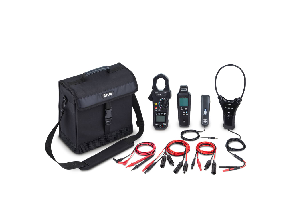 FLIR PV-KIT-1 - Solar Troubleshooting Kit with Clamp, Irradiance Meter ...