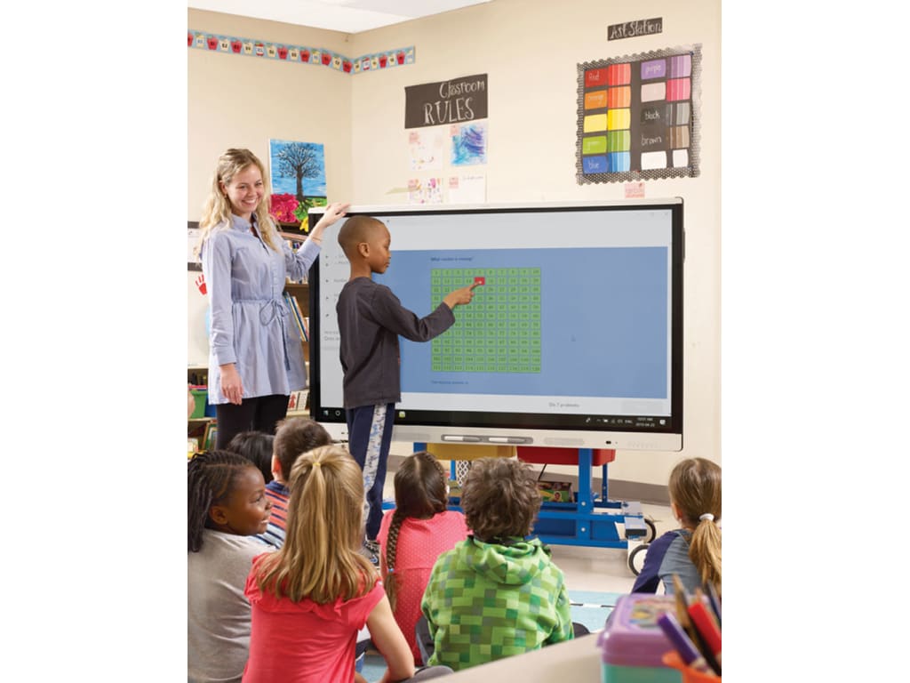 Copernicus FPE100 - iRover2 Flat Panel Easel for 75" Screen | Touchboards